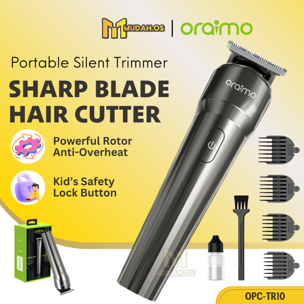 ORAIMO Rechargeable Cordless Men Hair Trimmer Set MDTR10 Wireless Hair ...