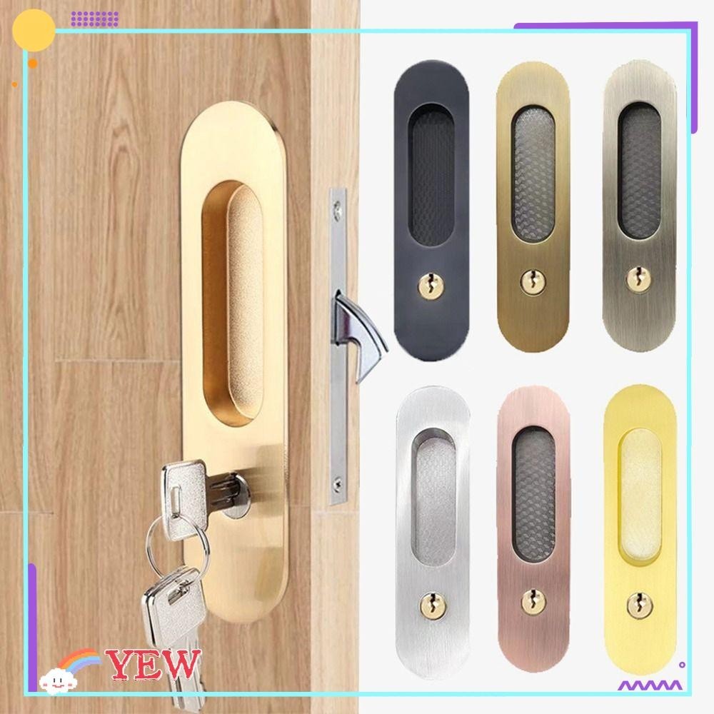 YEW Sliding Door Lock, Anti-theft Interior Door Door Pull Lock ...