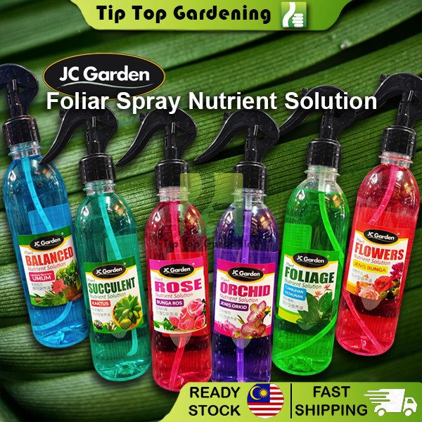 300ml Foliar Spray Fertilizer JC Garden Succulent Rose / Baja Sayur ...