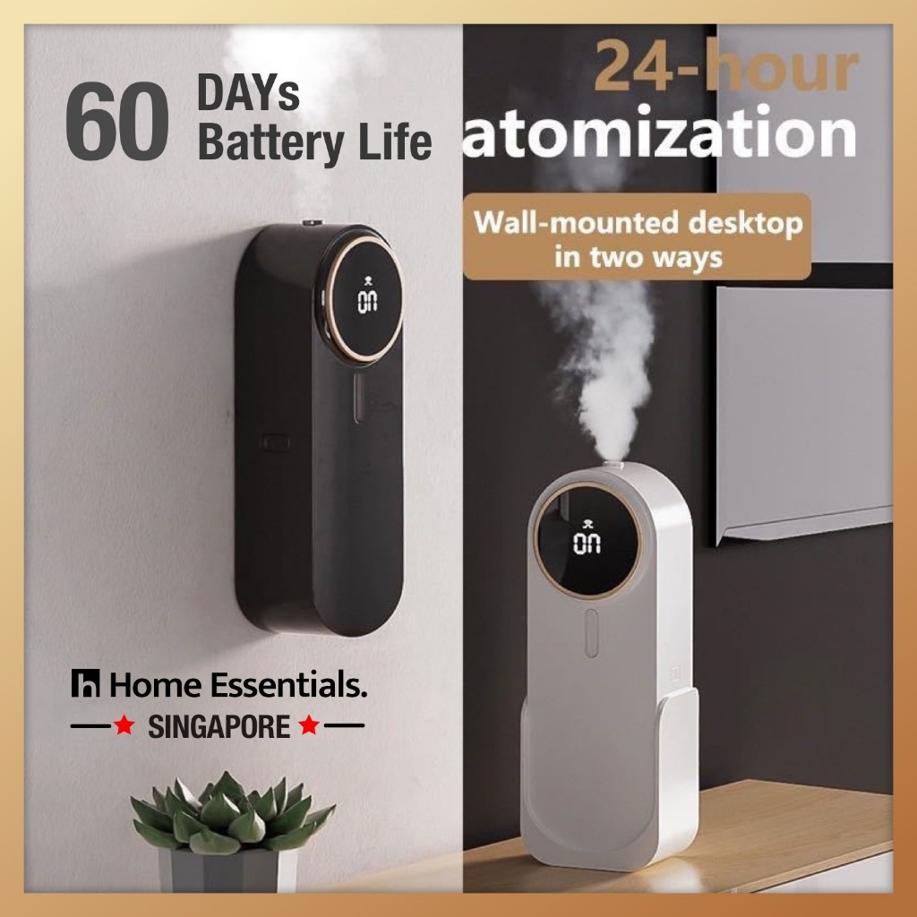 [SG] Room air freshener |Rechargeable Fragrance | Wall Mount Aroma ...