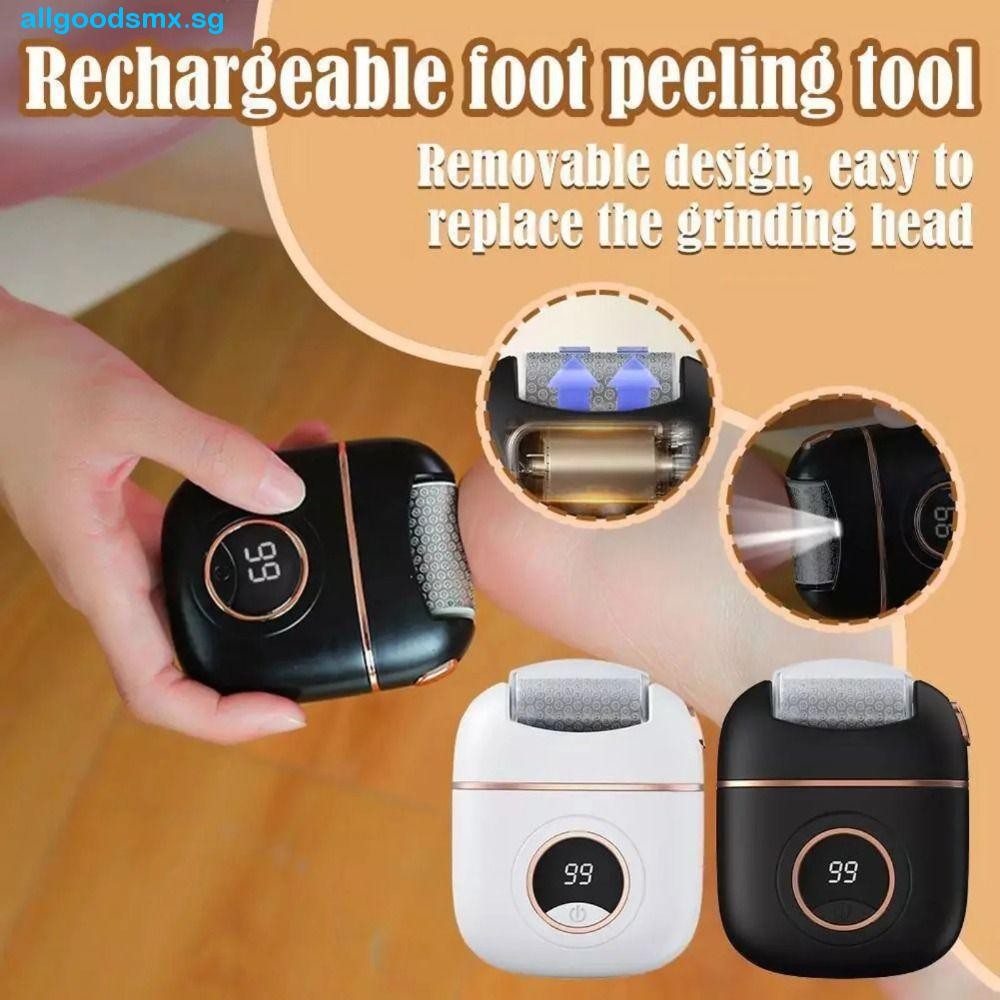 ALLGOODS Electric Feet Sander|Digital Display Foot Spa Rupture Skin ...