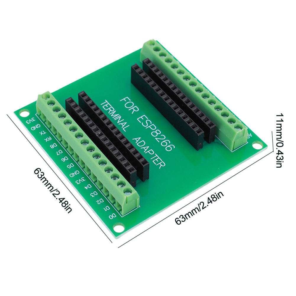 ESP8266 Breakout Board GPIO for ESP8266 ESP-12E NodeMCU Development ...
