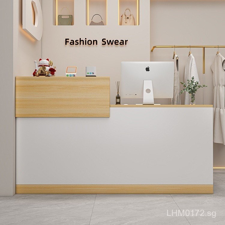 Counter Desk Convenience Store Beauty Salon Cashier Desk Reception Desk ...