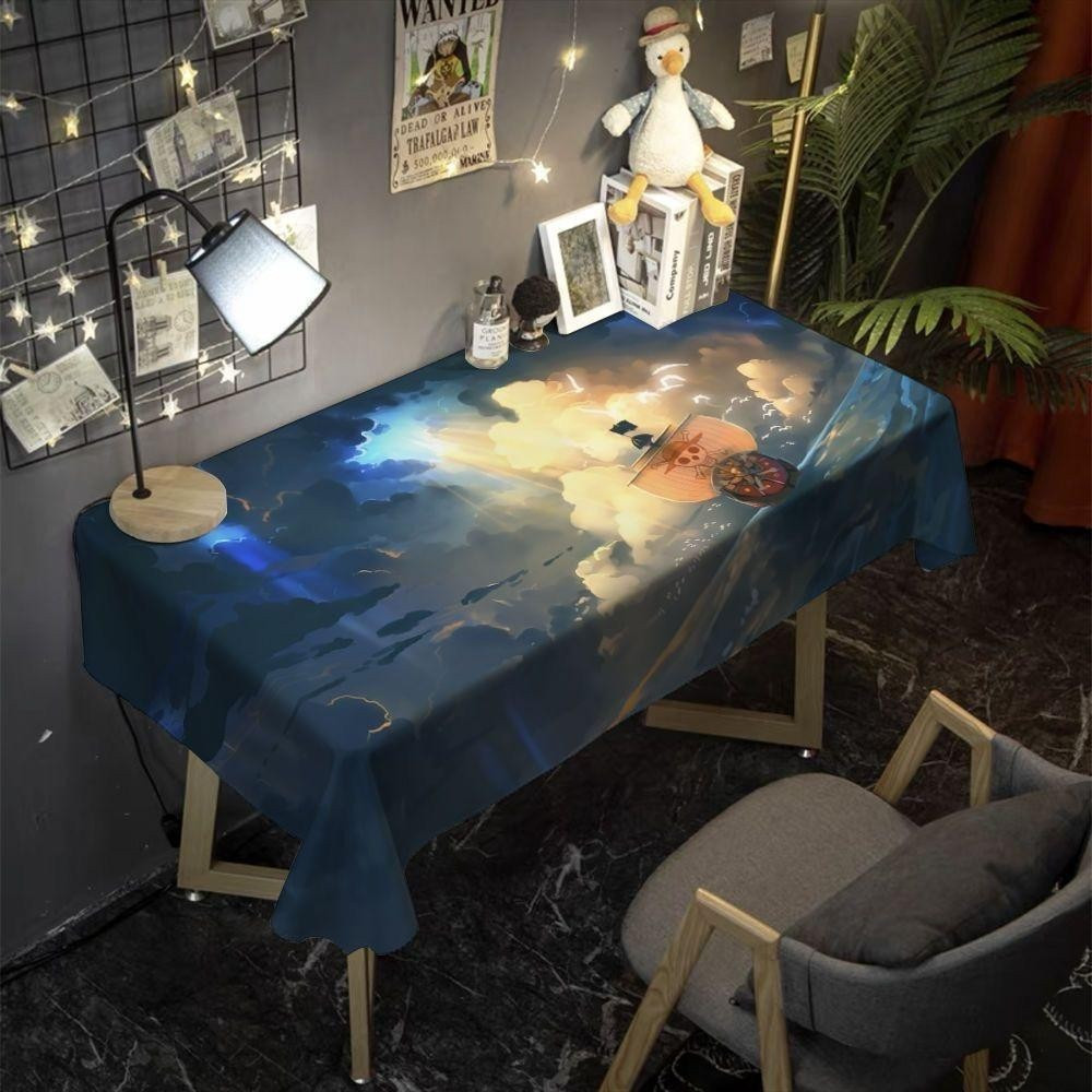 Anime Tablecloth - Japanese Style Table Cover for work/Study (ONE PIECE ...