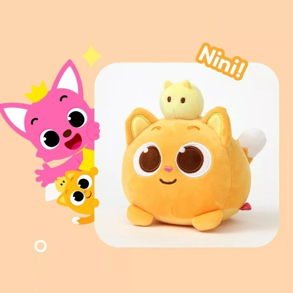Pink fong Hogi Ninimo Stuffed Anime Character Toy Animation Character ...