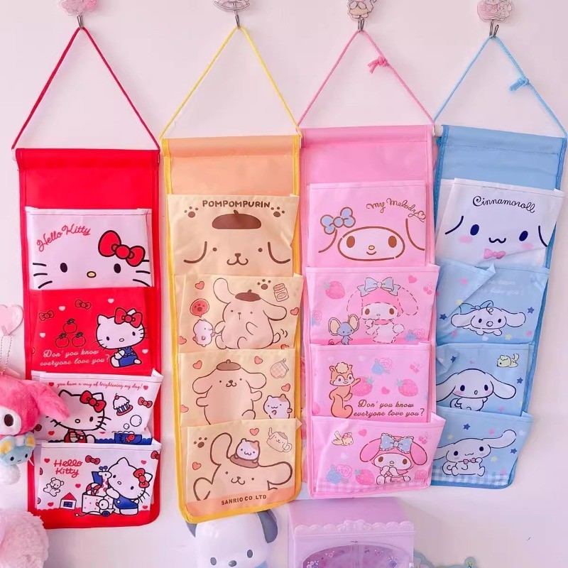Sanrios Cinnamoroll Kuromi Pochacco Anime Kawaii Cute Cartoon Hanging ...