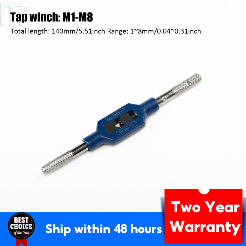 1Pcs Adjustable Hand Tap Wrench Holder Accessories for Taps and Die Set ...