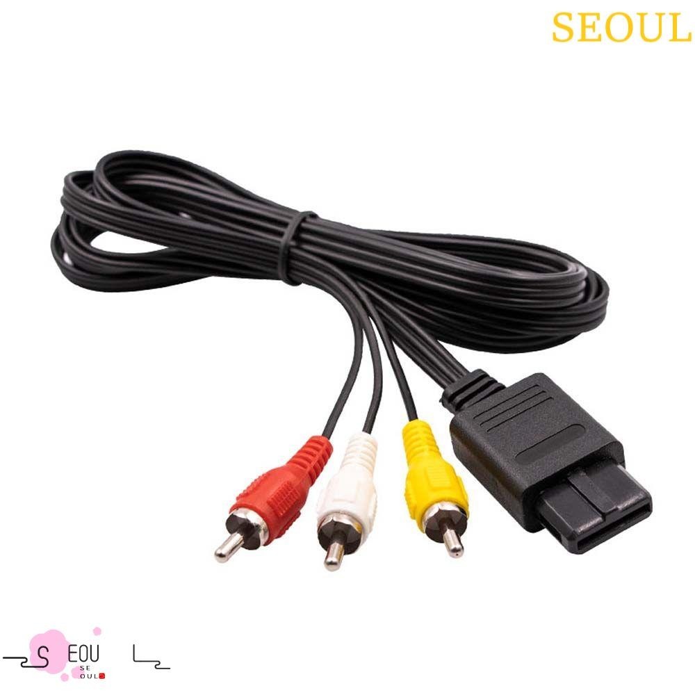 SEOUL AV Cable to RCA For Super Nintend 1.8m Console Cable Digital ...