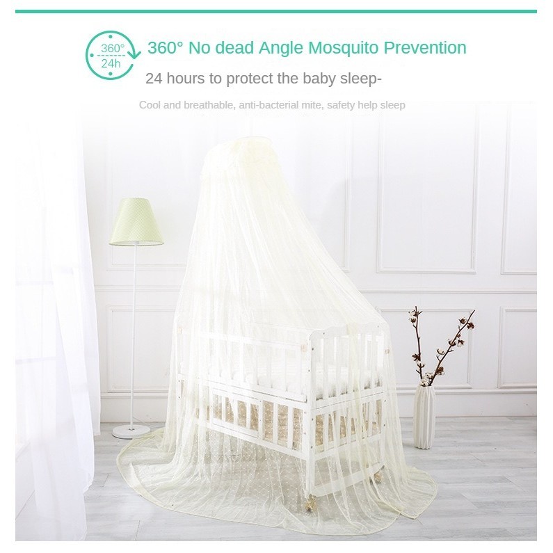 【SG SELLER】Baby Crib Mosquito Net Clip Type Floor Standing Type Height ...