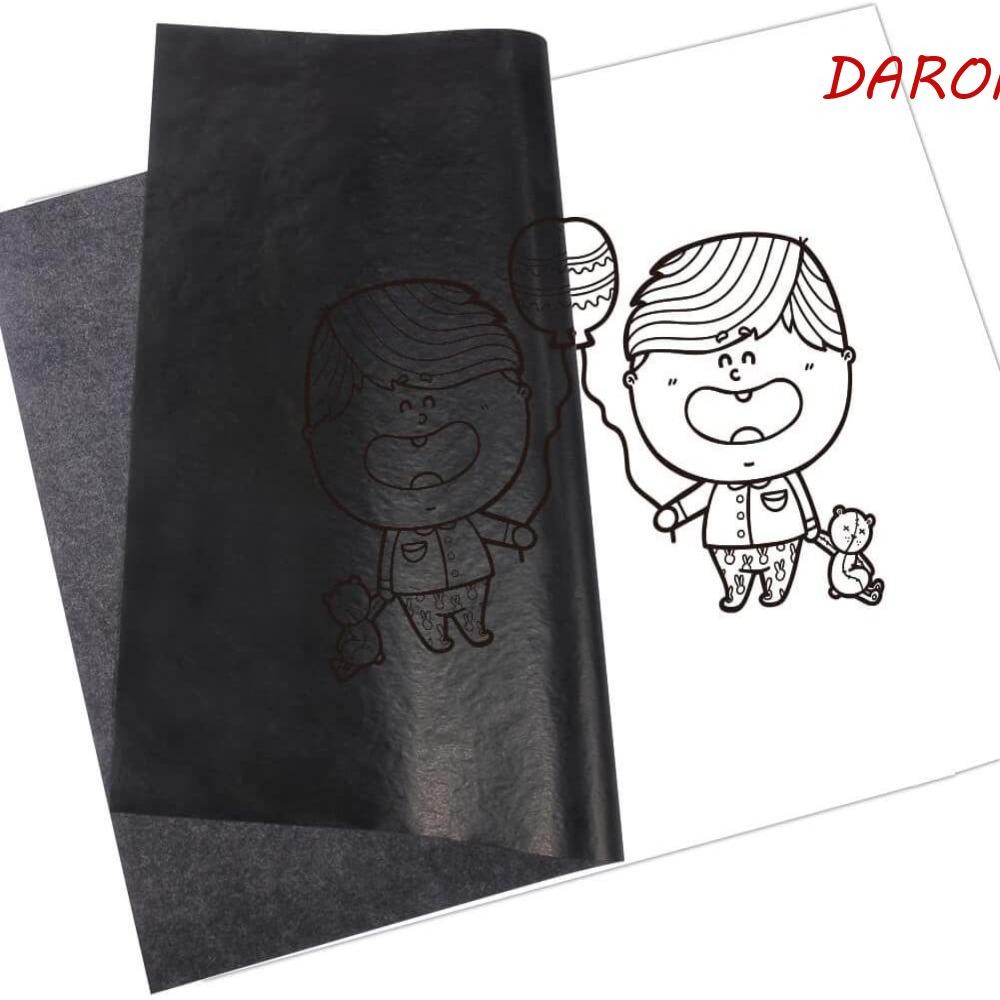 DARON Carbonless Copy Paper, Tracing Paper One-side Drawing Carbon ...