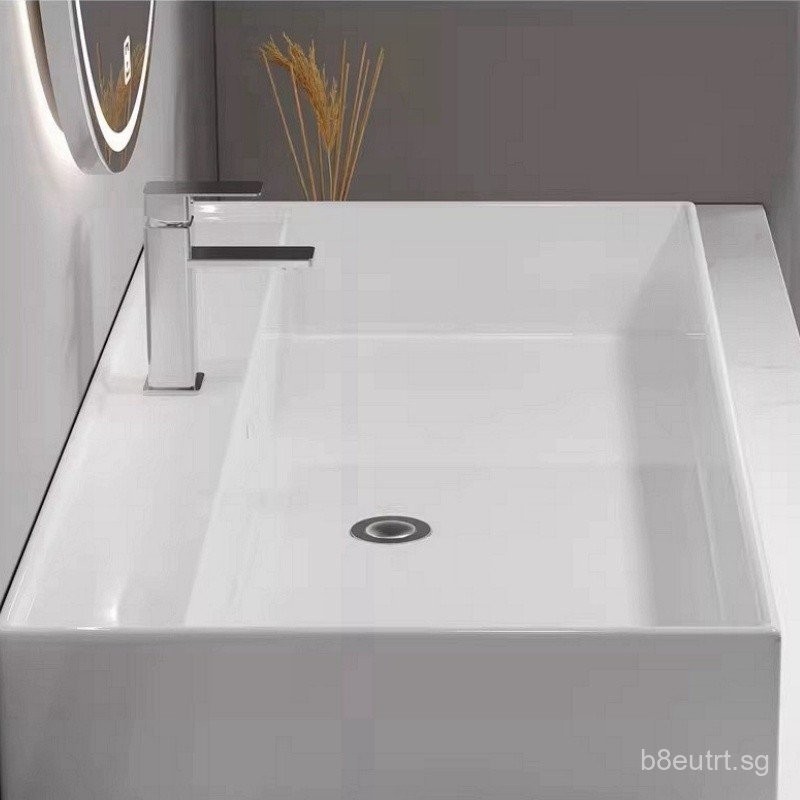 Integrated Ceramic Basin Enlarged Sink Ocean Basin Balcony Wash Basin ...