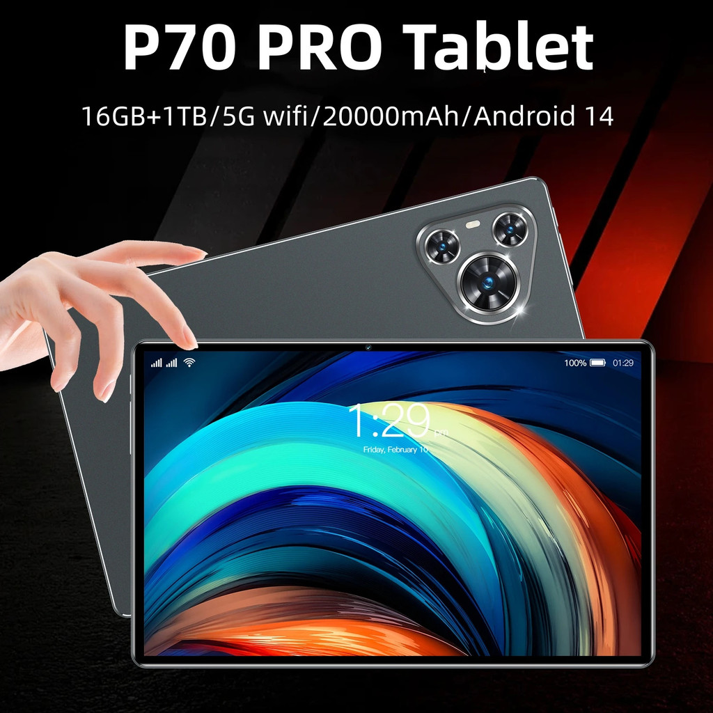 Tablets Android Original Xioami P70 PRO Tablet 16GB+1T 20000mAh 12 inch ...