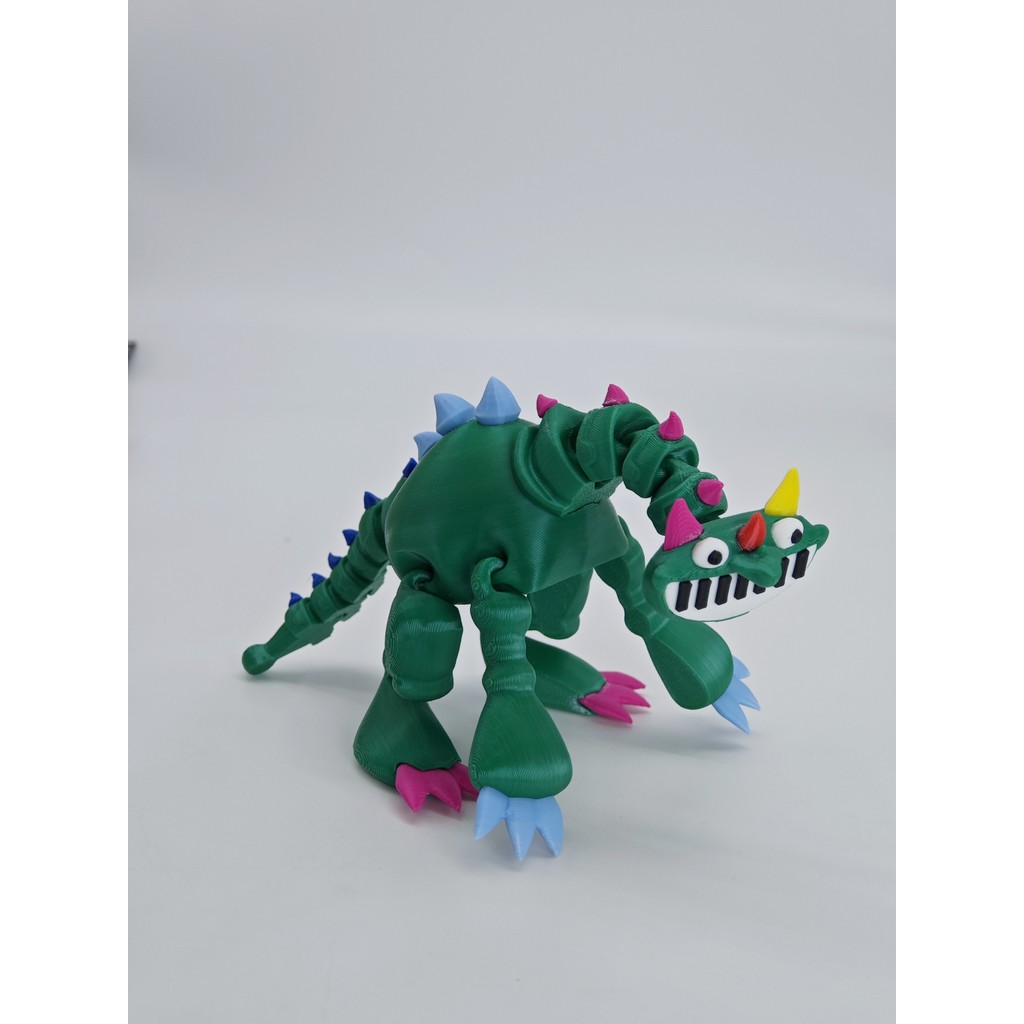 Poppy Playtime Chapter 4 Doey Pianosaurus Plush Toy 3D Printing ...