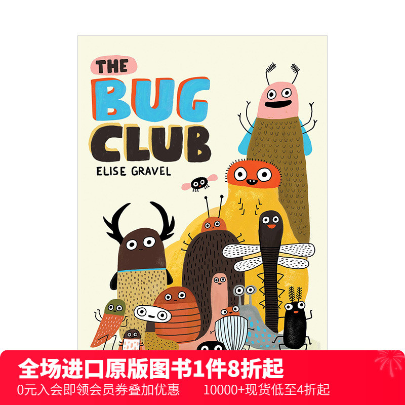 [Spot Goods]Insect Club The Bug Club Illustrator Elise Gravel Life Fun ...