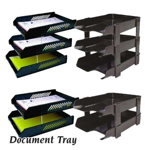 Document Tray 2 Tier 3 Tier 4 Tier | Metal Tray | Plastic Tray | Letter ...