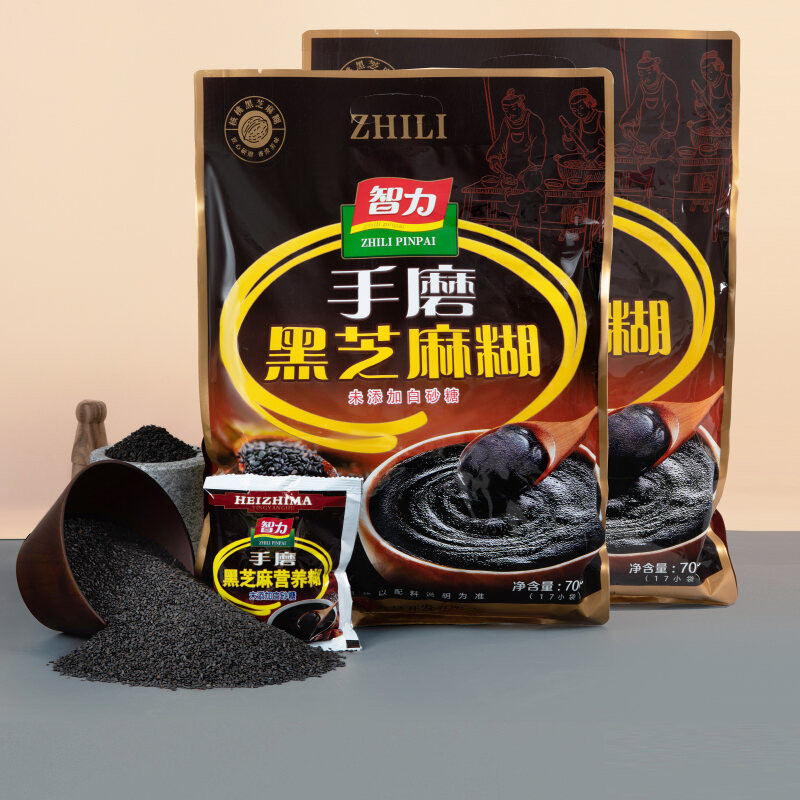 Handmade Black Sesame Paste Nutritious Healthy Breakfast Drink Powder ...