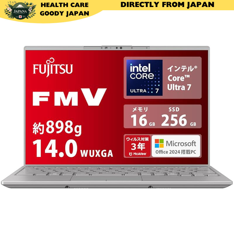 Fujitsu FMV LIFEBOOK WU2/J3 Series Ultra Slim Notebook with Windows 11 ...
