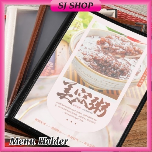 A4 Menu Holder | Transparent Clear Menu Cover, Menu PVC Book Restaurant ...