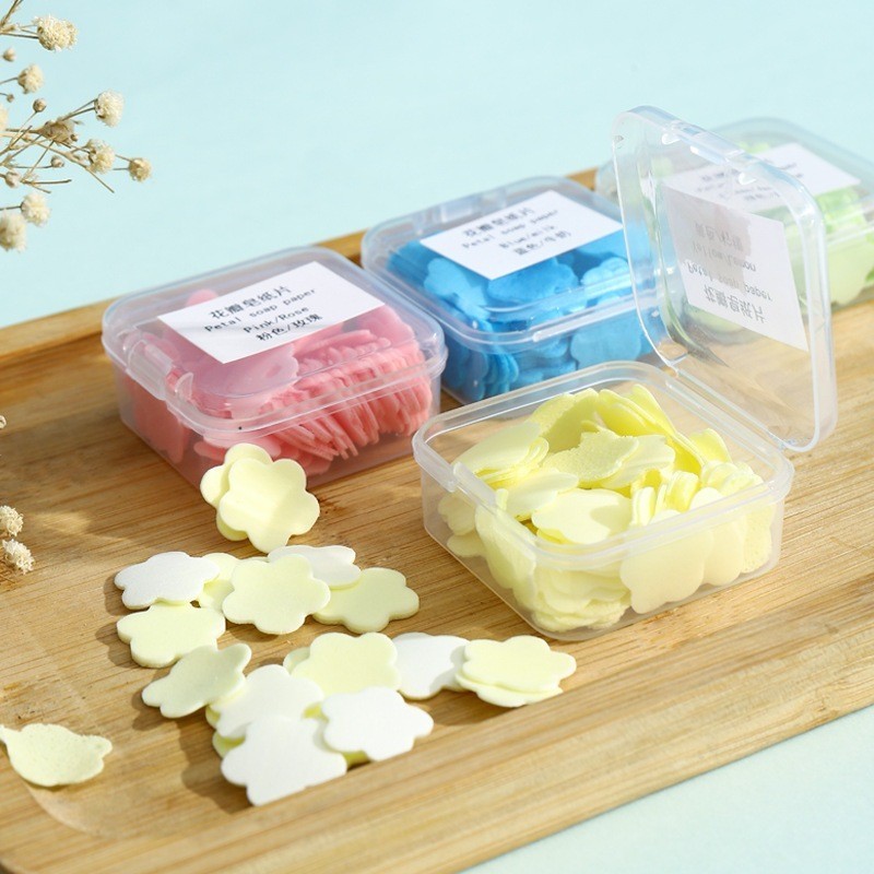 【SG Stock】 Handwashing Portable Soap Japan Paper Soap Sheet Scented ...