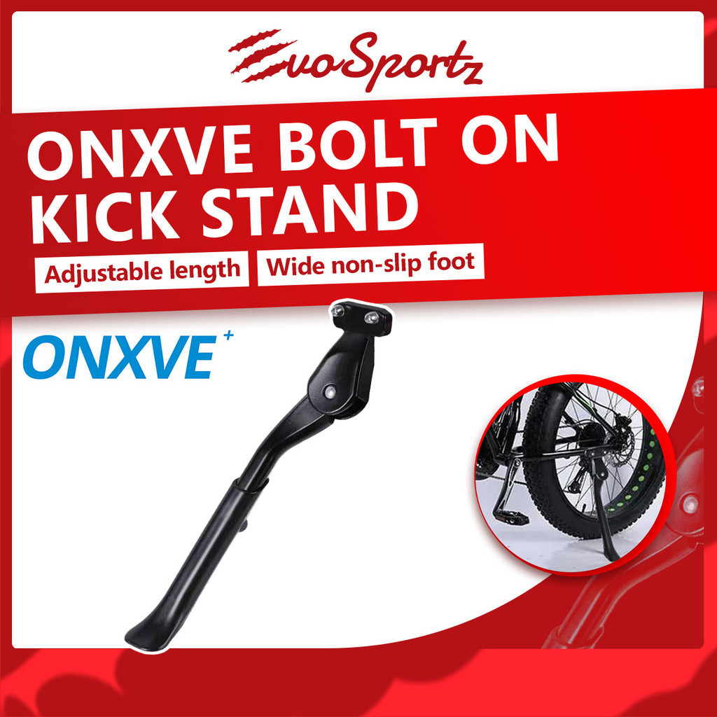 ONXVE Bolt On Kick Stand | Bike Adjustable Kickstand | Shopee Singapore