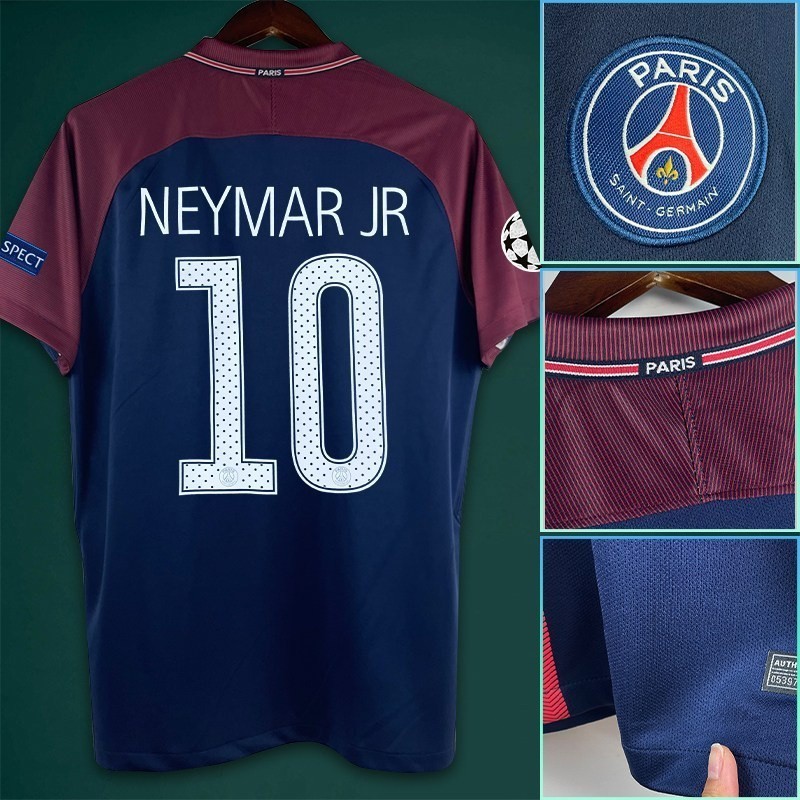 17-18 Match Season Paris Saint-Germain Home Jersey Retro PSG NEYMAR JR ...