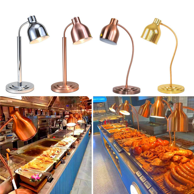 Buffet Warmer Lamp Commercial Food Heating Lamp Preservation Insulation ...
