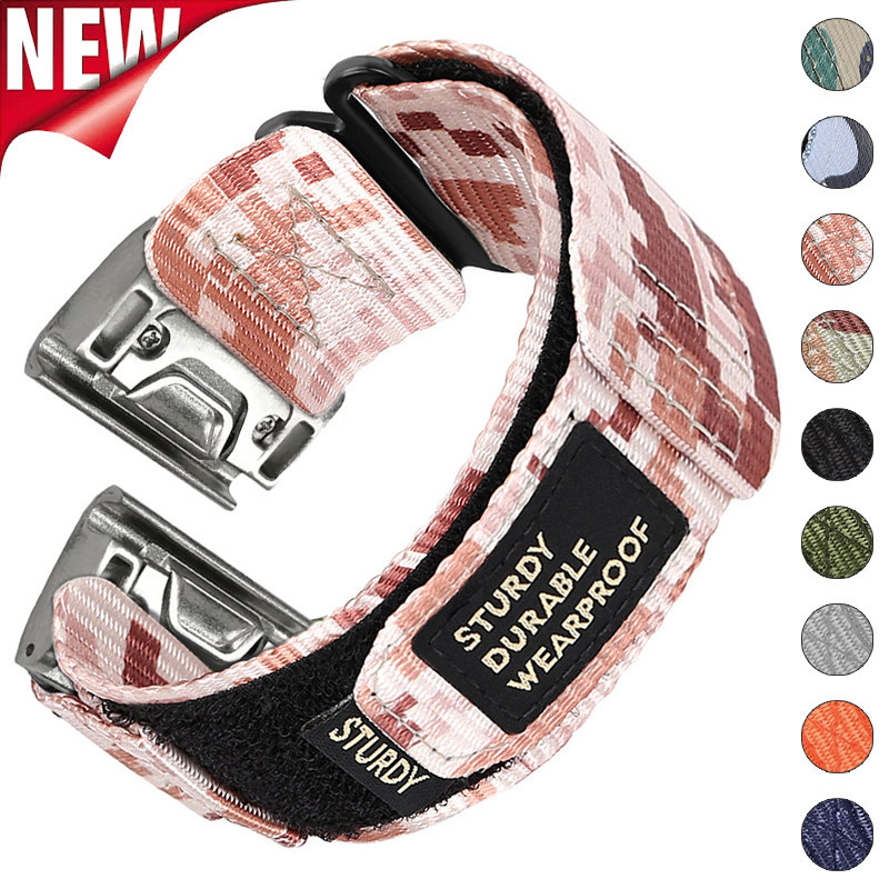 Quick Nylon Band for Garmin Watch Instinct 2X Tactics Strap Fenix 6X ...