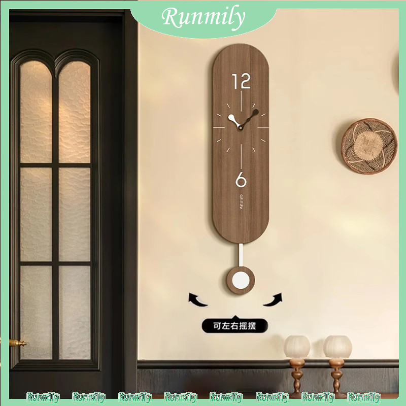 Vintage Style Pendulum Big Wall Clock For Living Room And Dining Room ...