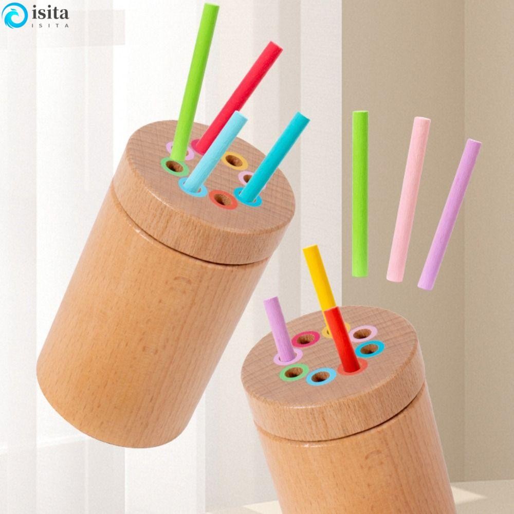 ISITA Montessori Ball Dropping Game, Educational Fine Motor Development ...