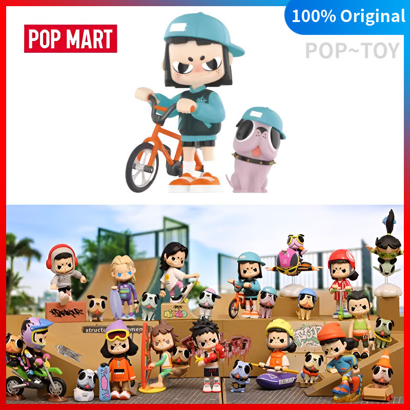 POPMART Vita extreme sports Series Blind Box Cute Figures Pop Mart ...