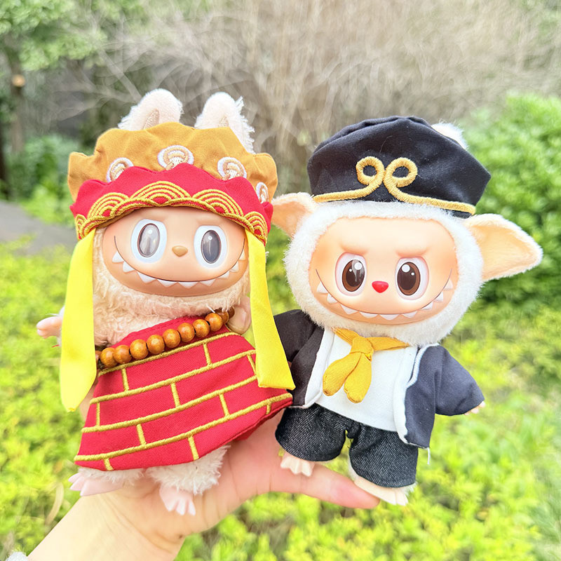 15cm 17cm labubu clothes|Tang monk eight precepts suit|for labubu v1 v2 ...