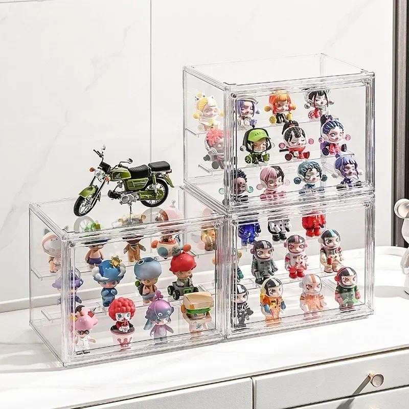 [SG Stock] Blind Box Storage Display Cabinet Bubble Mart Storage Box ...