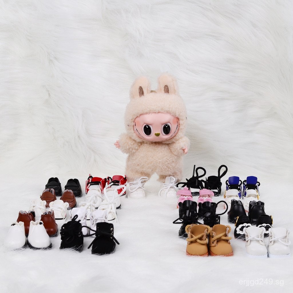 Pop mart LABUBU Use Shoes Macarons17CM Labubu Boots Sports Cute ...