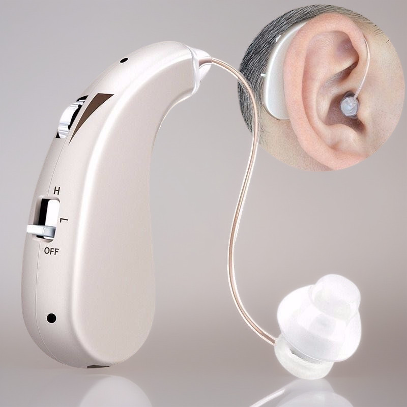 Ear Back Hearing Aid USB Rechargeable Hearing Aid、hearing aids for ...