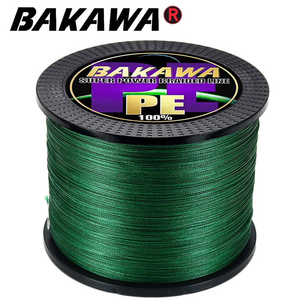 BAKAWA 4 Strands 300M Braided PE Fishing Fishing Line Fishing Line Tool Braided Fishing Line ...