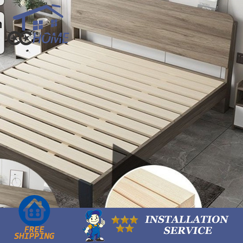 CGS【Bearing 800KG】Bed frame queen&king size Pull out bed frame 1.8m ...