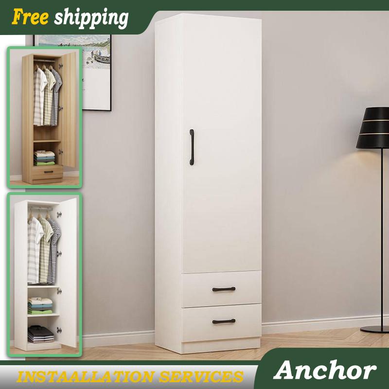 Wardrobe Single-door Wardrobe Simple And Economical Small Apartment ...