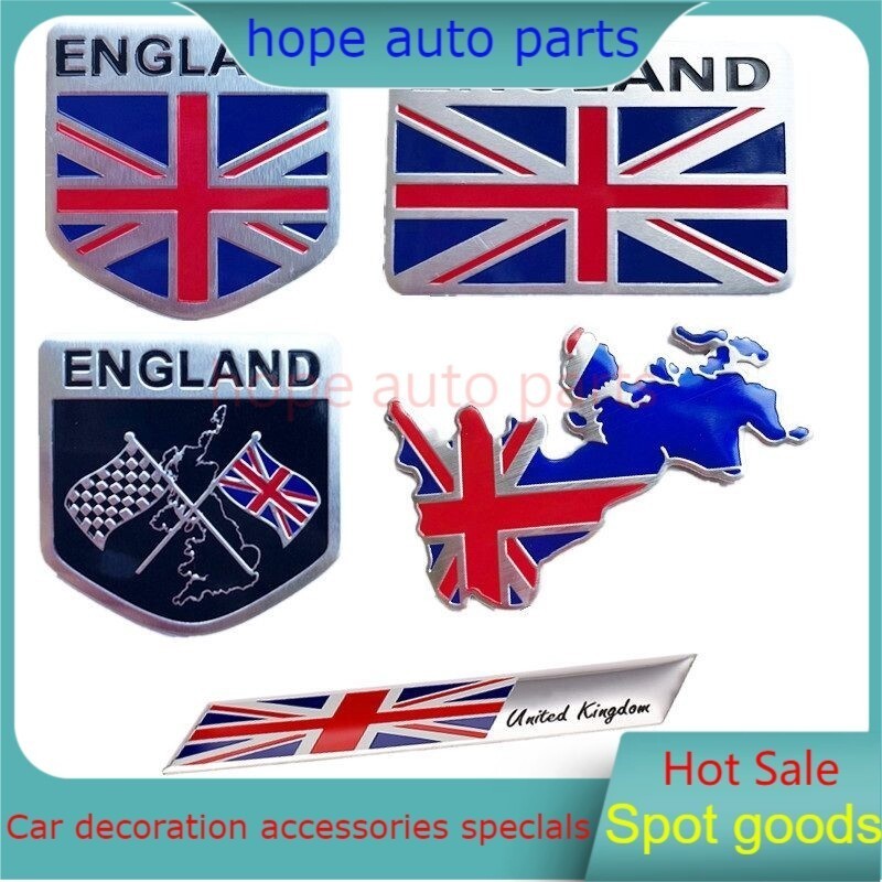 NEW 3D aluminum ENGLAND letter Emblem Badge Decal Car sticker British ...