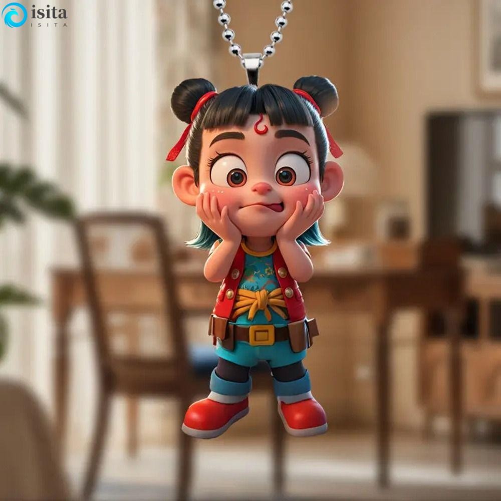 ISITA Nezha 2 Doll Keychain, Chinese Traditional Mythology Anime Movies ...