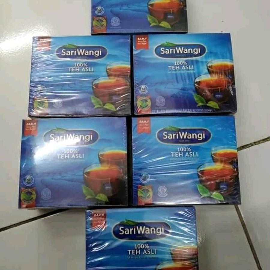 SARIWANGI ORIGINAL TEA BAGS 4 BOXES (1 BOX CONTAINS 4 PCS) SARI WANGI ...