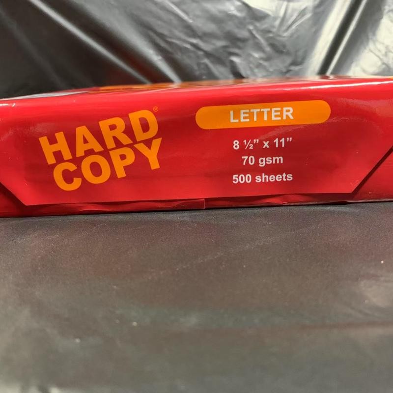 500 Sheets Per Ream Hard Copy Paper Short Long & A4 Size Bond Paper ...