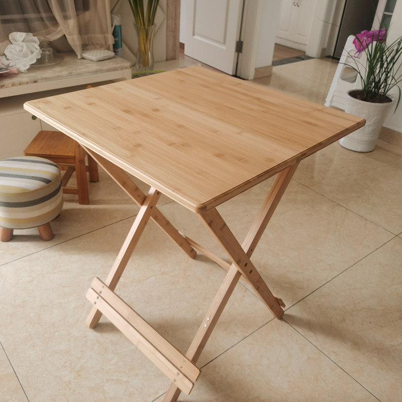 Foldable Table Square Table Dining Table Home Portable Desk Foldable ...