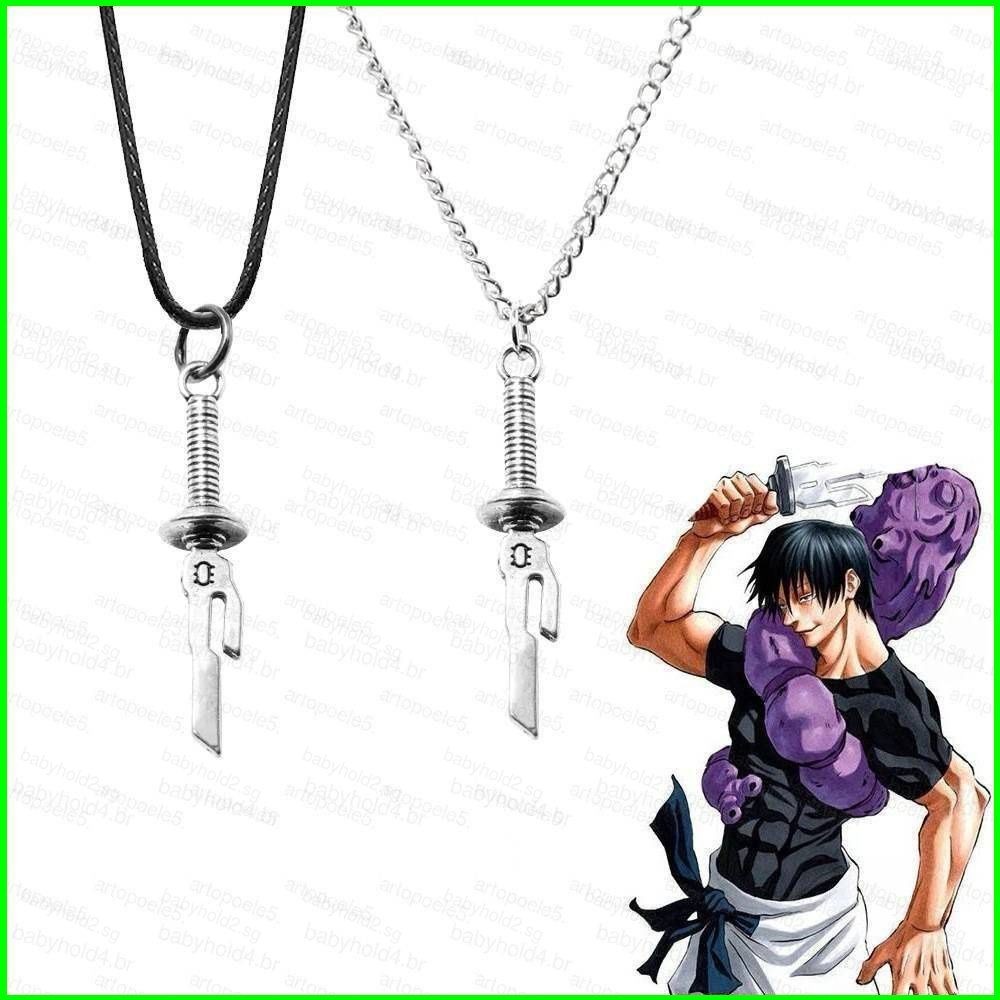 JUJUTSU KAISEN Necklace Anime Pendant Neck Chain Touji Fushiguro ...