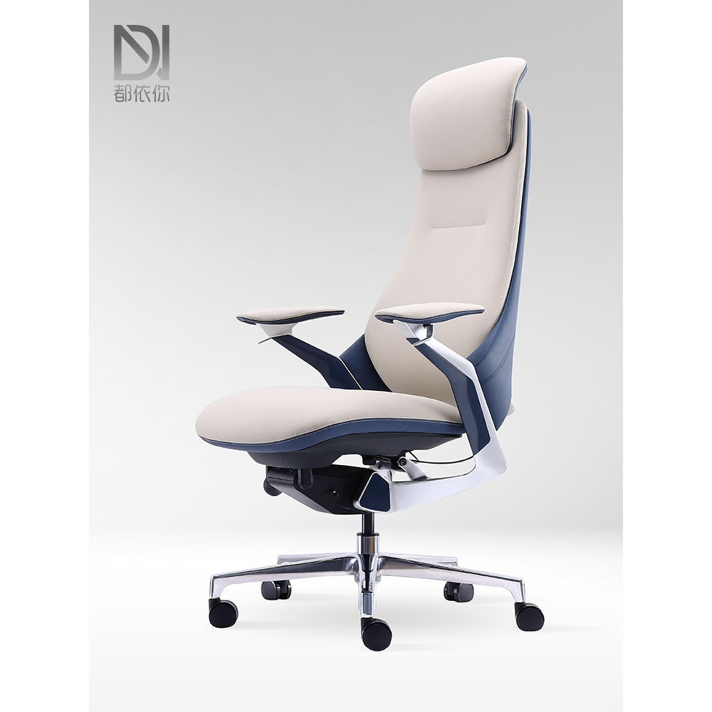 Duyin Genuine Leather Executive Chair Luxury Office Chair Ergonomic ...