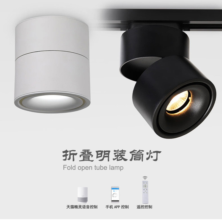 led Surface Mounted Spotlight Surface Mounted Downlight Track Light ...