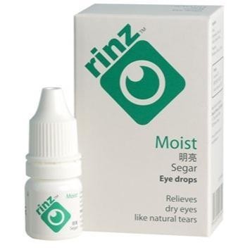 Rinz Moist Eye Drops Moisturizing Saline Eye Drop)( 5ml ) | Shopee ...