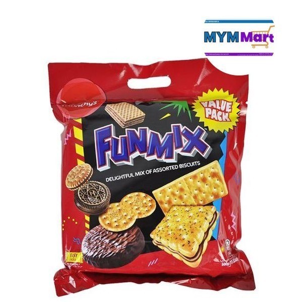 Munchy's Funmix Assorted Biscuits 500g | Shopee Singapore
