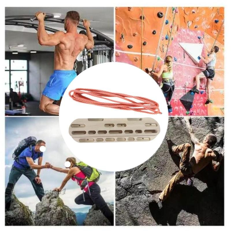 [Fenteer1] Climbing Board Hand Wrist and Forearm Strengthener Portable ...