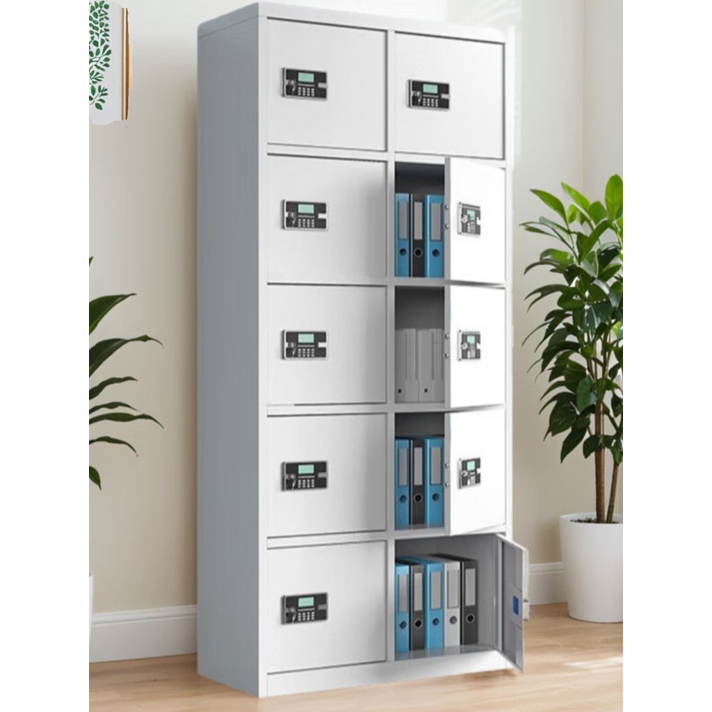 Small Smart Home Safe Cabinet Bedside Low Cabinet Storage Cabinet Metal ...