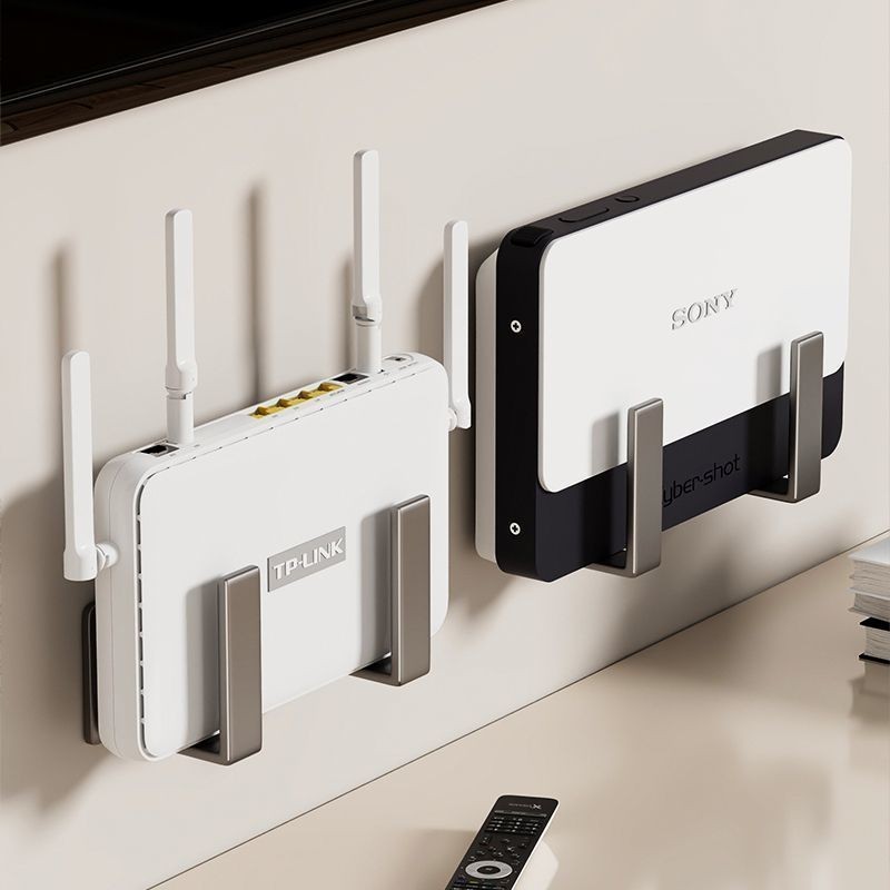 Lteng Wall Router Storage wifi Holder Set-Top Box Socket Wall-Mounted ...